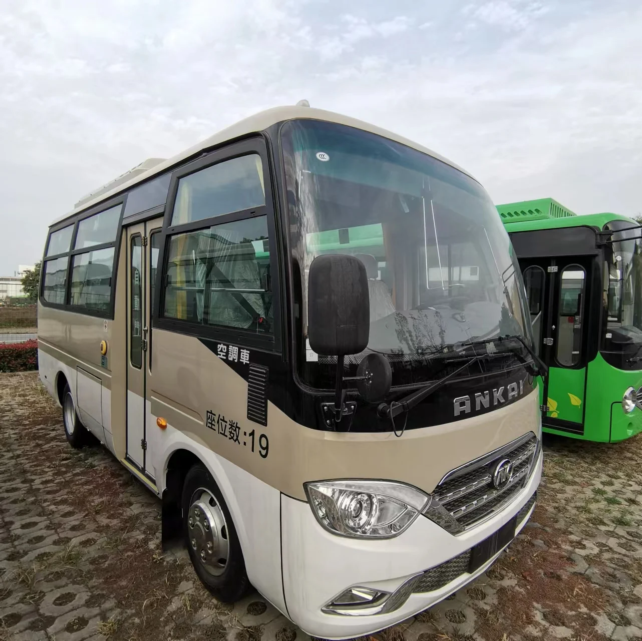 ANKAI 6m Front Engine Cummins diesel coach Bus for Passenger Transport ...