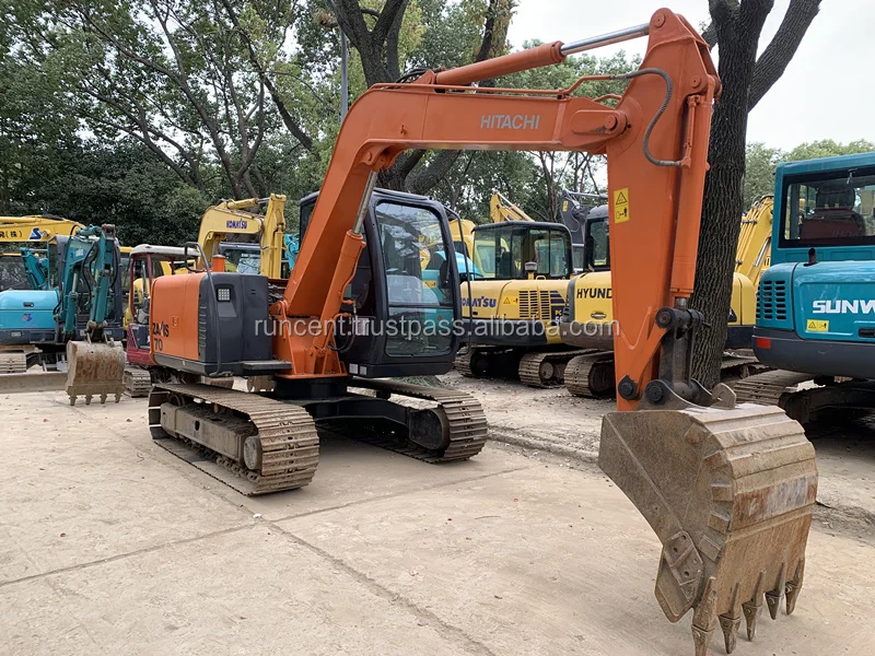 Original Japan Used HITACHI ZX70 7 Ton Excavator for Sale,HITACHI ZX70 ...