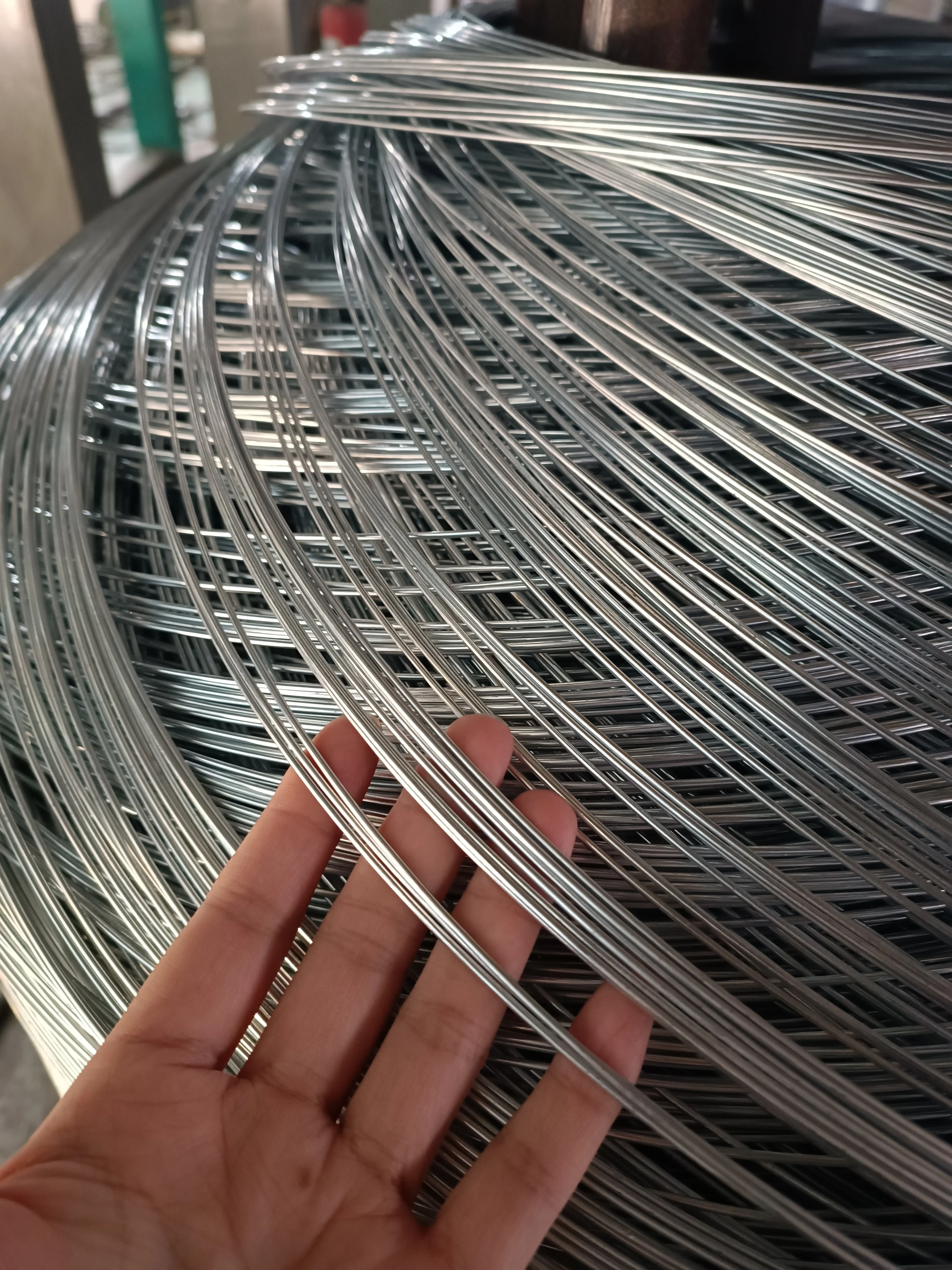 Factory High Tensile Line Hot Dipped 40g 60g Galvanized Steel Wire For ...