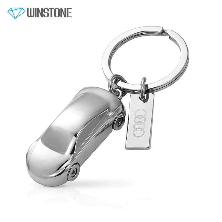 Custom Metal 3d Model Car Key Chain For Luxury Car Dealer - Buy Custom ...