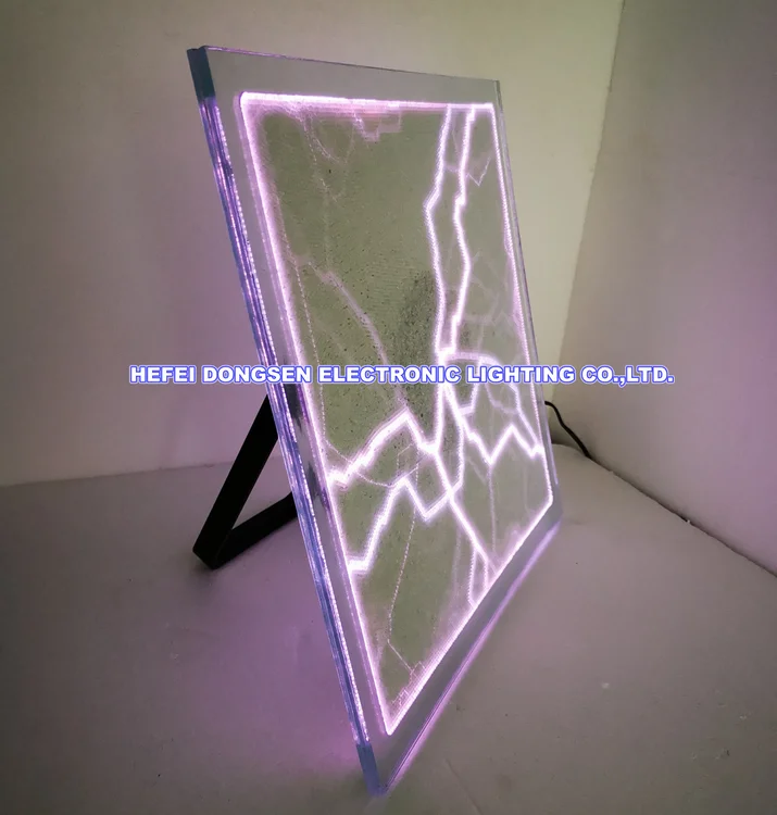 12W Plasma Plate Light - Purple, IP54, 10000 Hours Lifespan