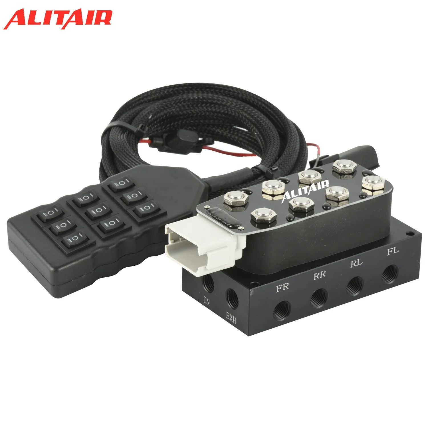 Alitair Vu4 Solenoid Valve With Air Ride Switch Box Avs 9 Button Rocker ...