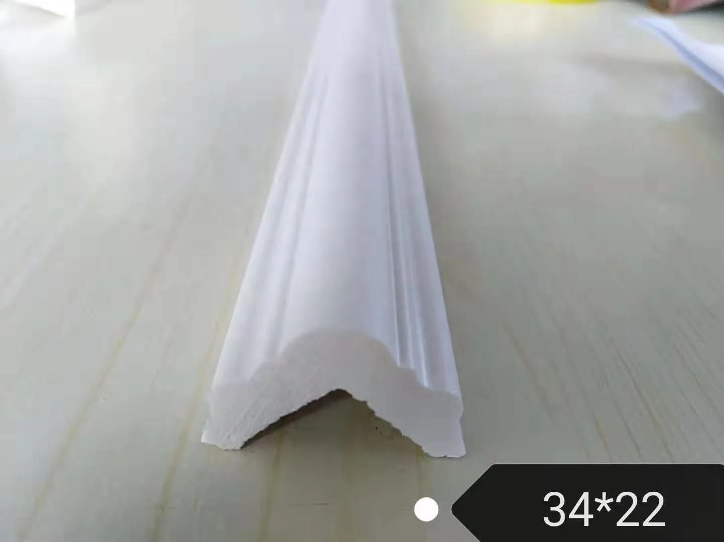 Architectural PS Polystyrene PVC Plastic SPC Skirting Baseboard