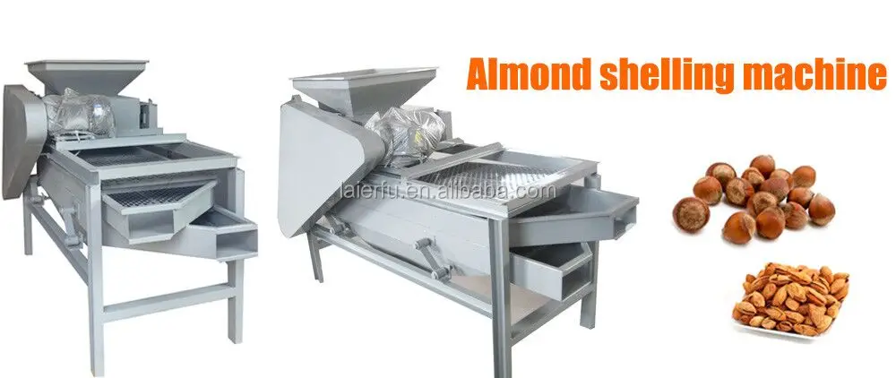 Pecan Nut Shell Breaker Hickory Cracking Machine Line Removal Cracker ...