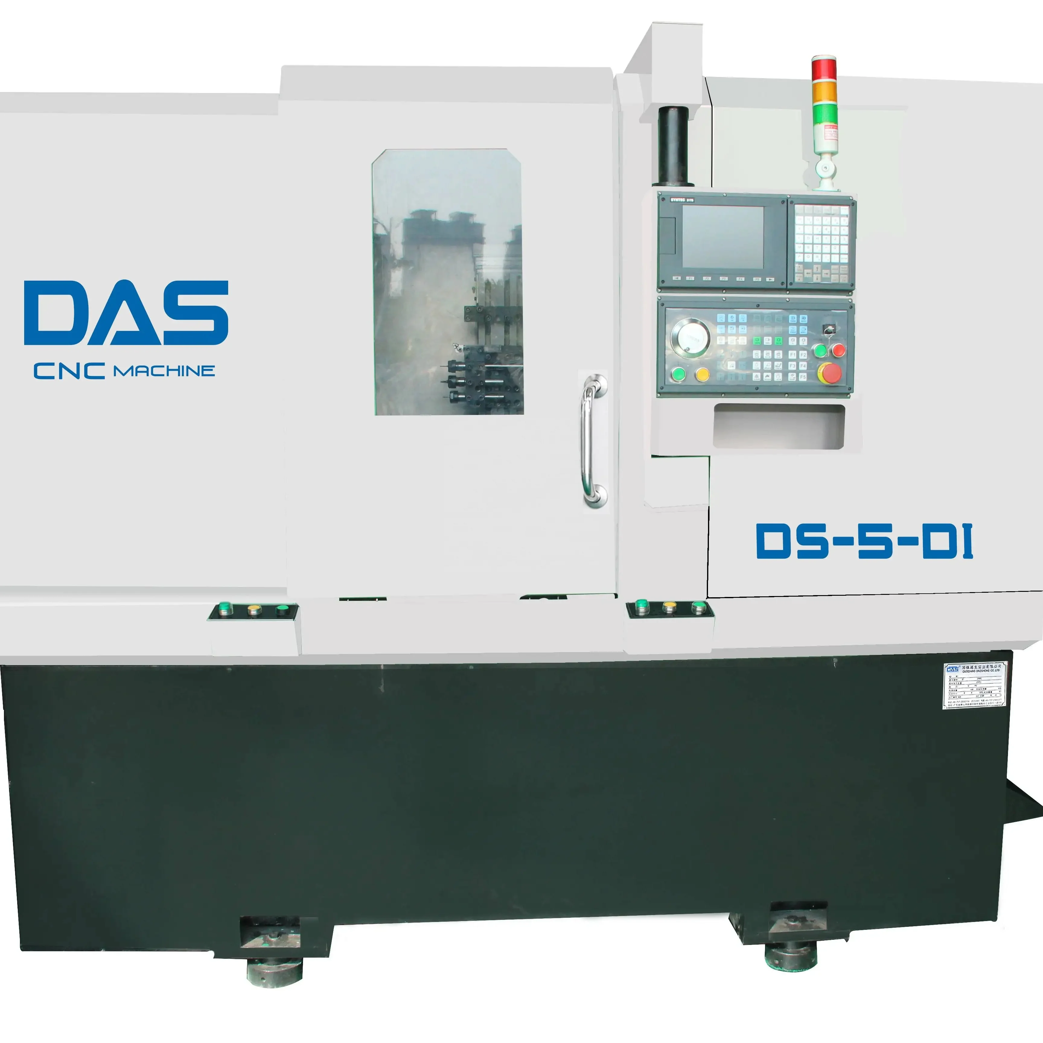 Das Dual Spindle Dual Channel Tool Traveling Cnc Lathe Ds-5-di - Buy ...