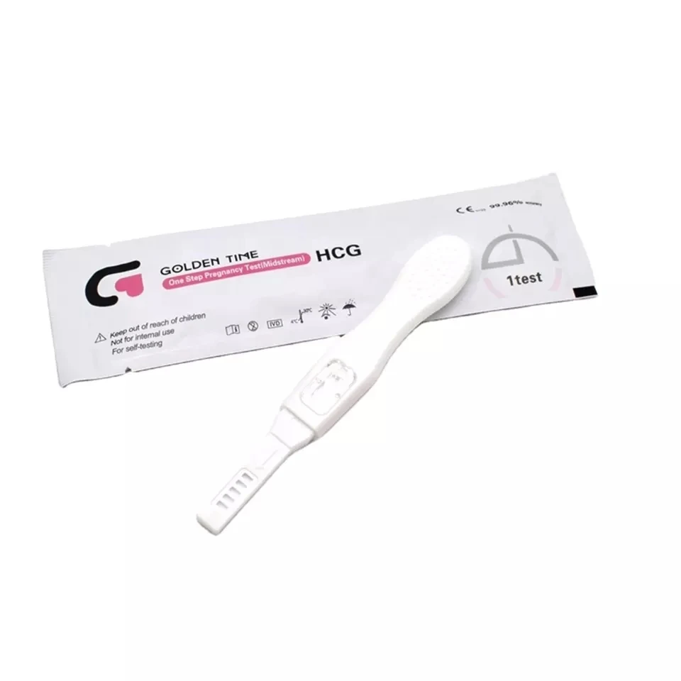Factory Price Hcg Pregnancy Test Strip Cassette Midstream Women Hcg ...