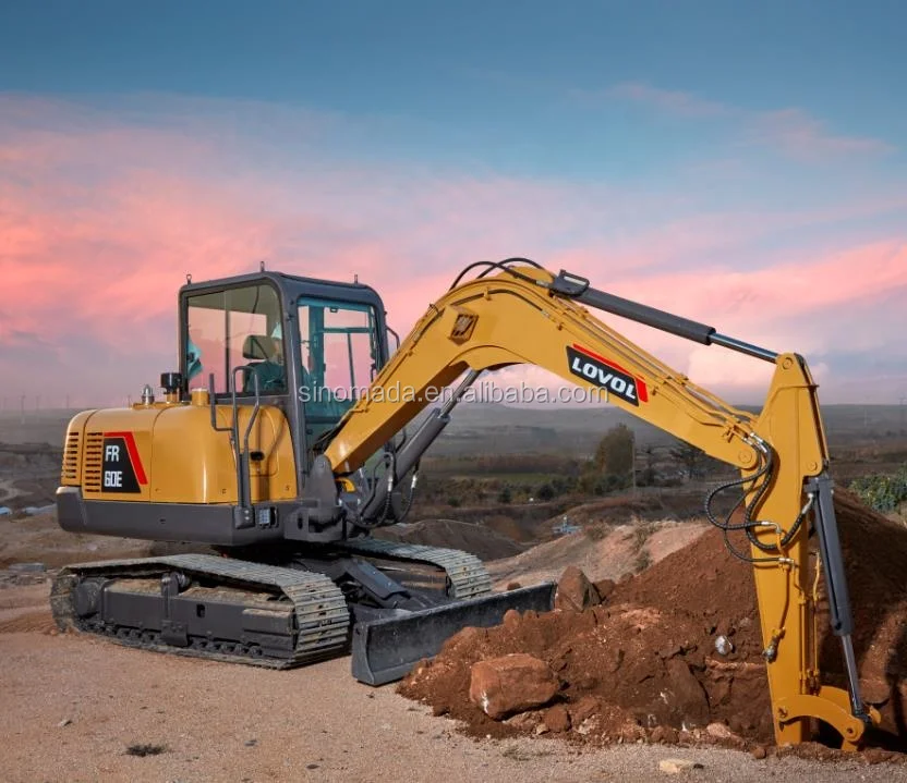 Lovol 6 Ton hidráulica excavadora pequeña FR60E| Alibaba.com