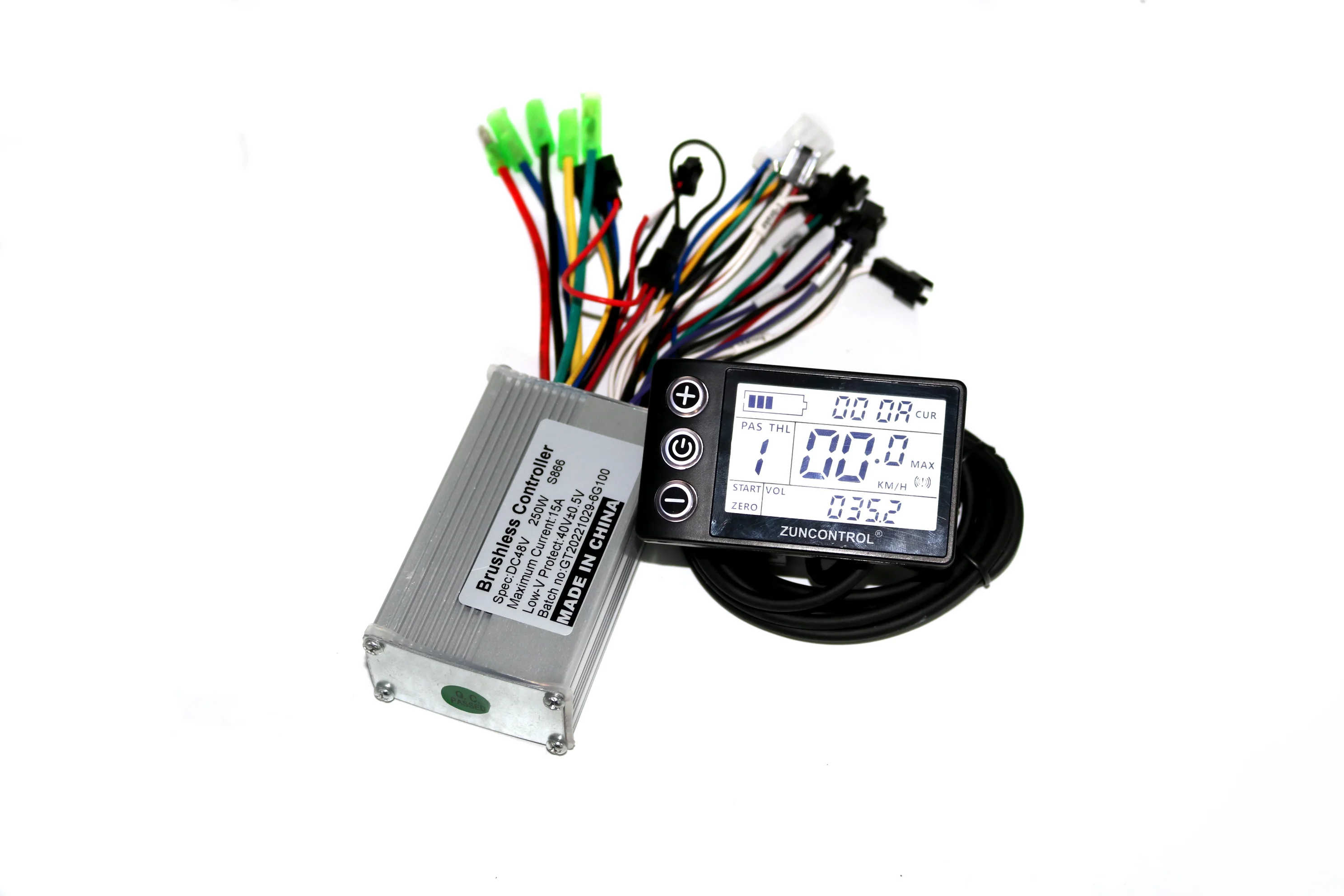 24V/36V/48V 250W BLDC Motor Controller for E-bikes