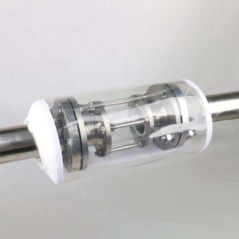 PVC safety spray shields chemical flange guards