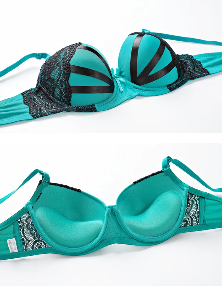 Hot Sale Lace Sexy Bra Set Nylon Thong Underwear Bra And Panties Sets Push Up Buy Bra And