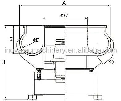 300 Liter 10 Cu Ft USA Rem Finishing Equipment Polishing Machine