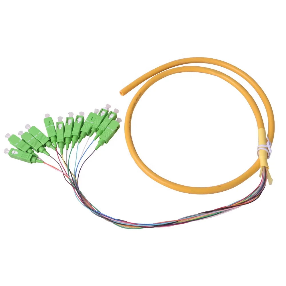 Ftth Odf Sm Optic Fiber Pigtail 12 Core Bundle Pigtail - Buy Ftth Odf ...