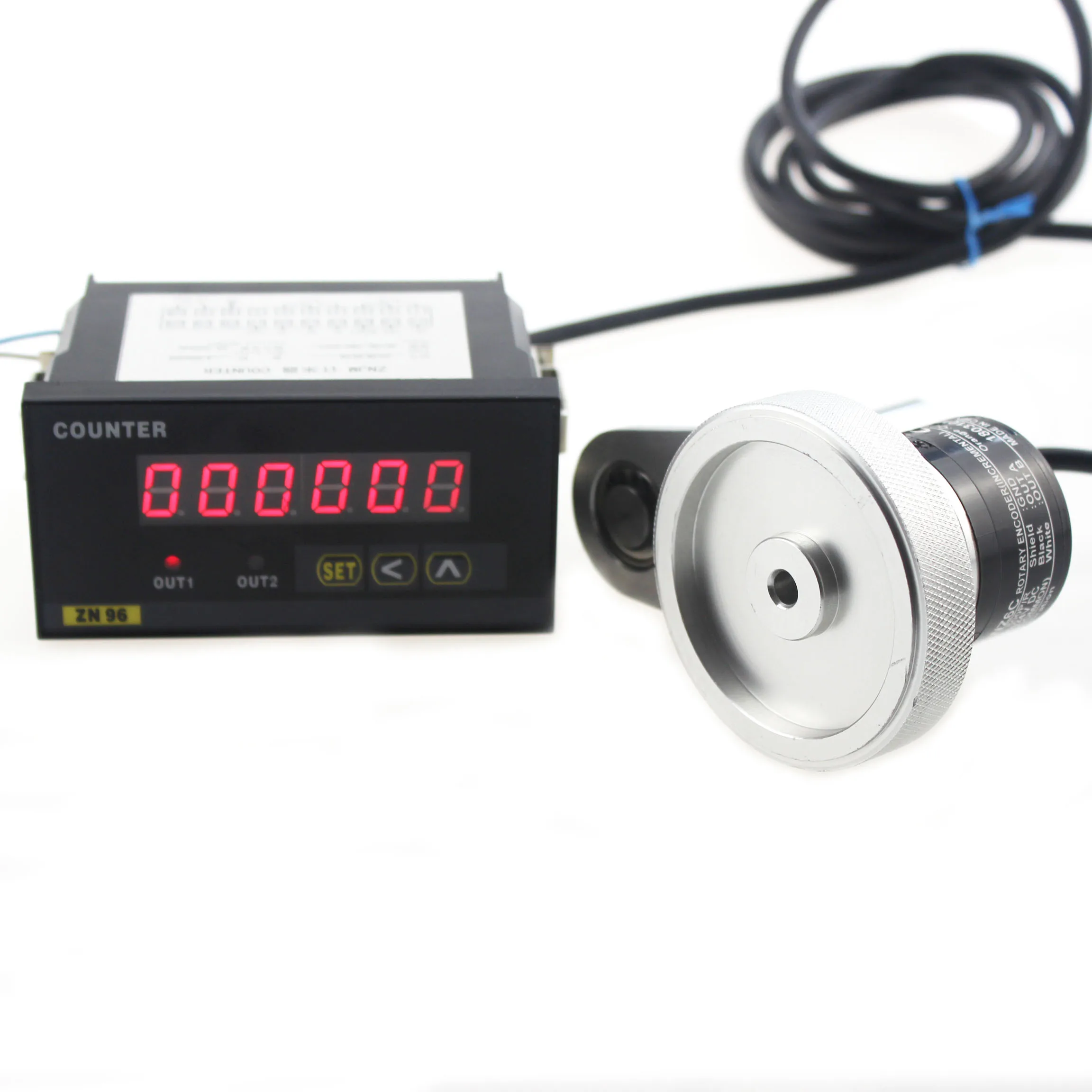 YUMO ZN96-C Wheel-Speed Record Number of Meters Encoder Pulse Intelligent Counter