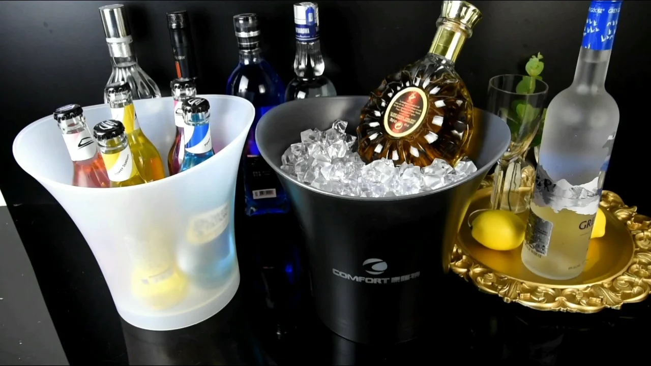 Champagne Vodka Rum Tequila Whiskey Beer Wine Spirts Ps Plastic Acrylic ...