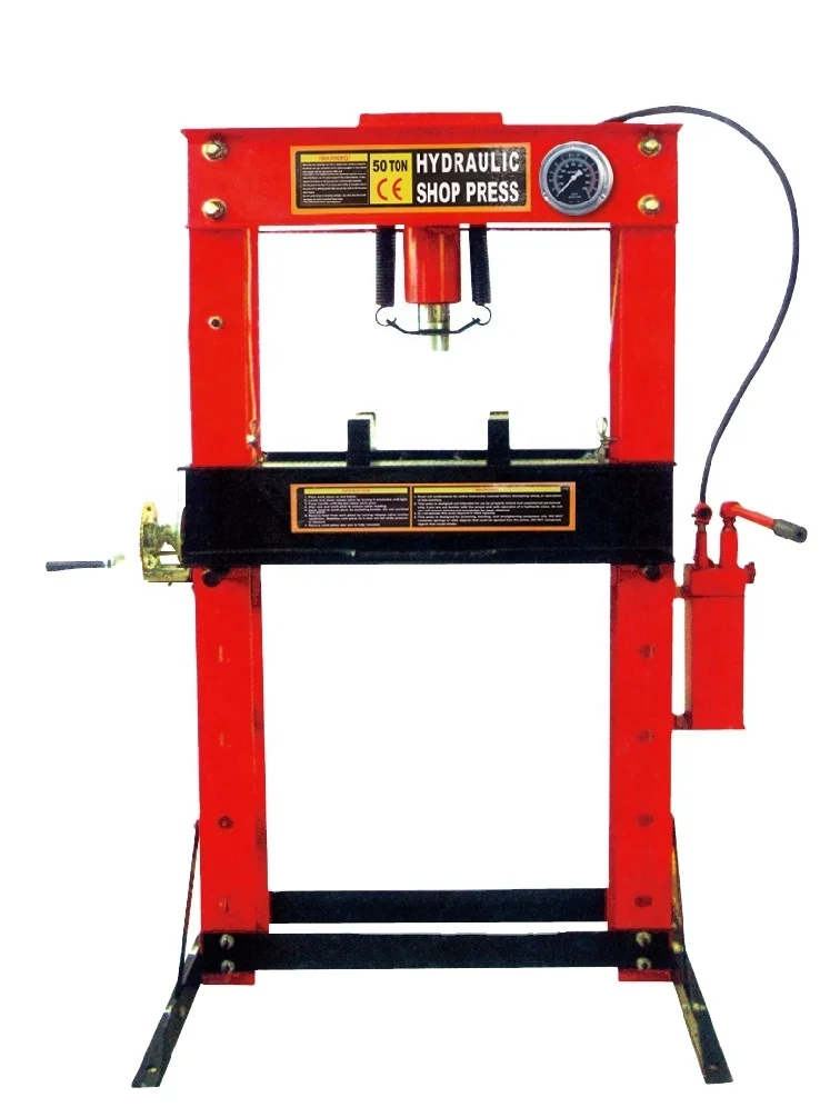 50TON Press Machine - Hydraulic Shop Press with CE