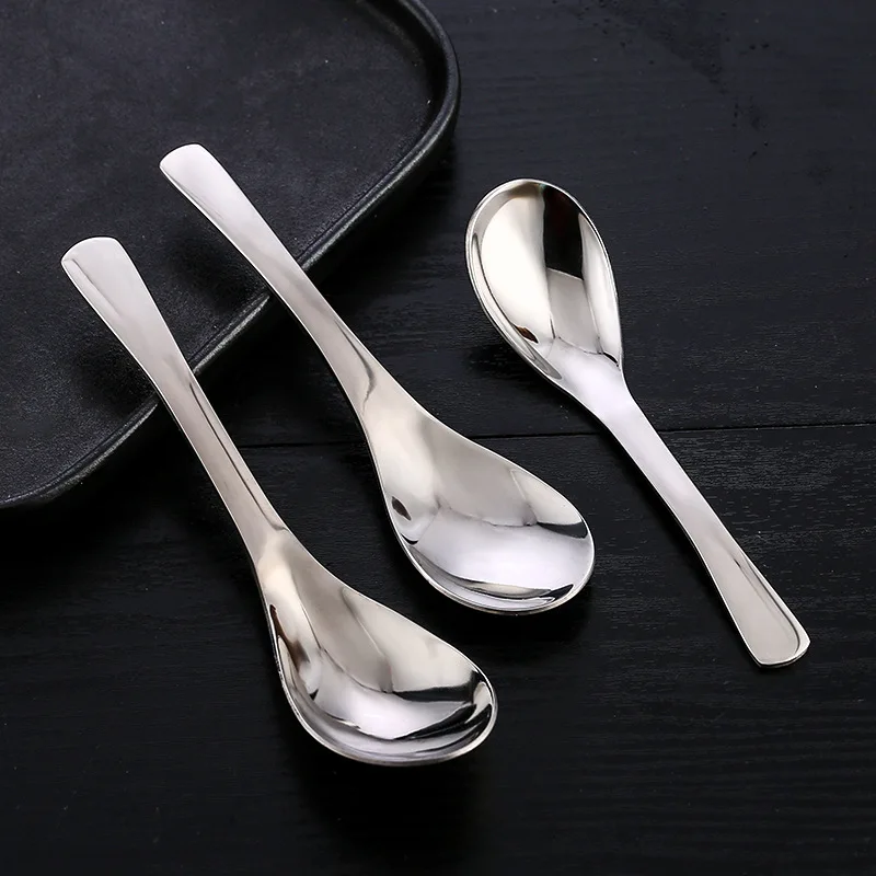 Hot 2023 Sale Korean Metal Soup Spoon For Household Or Restaurant ...
