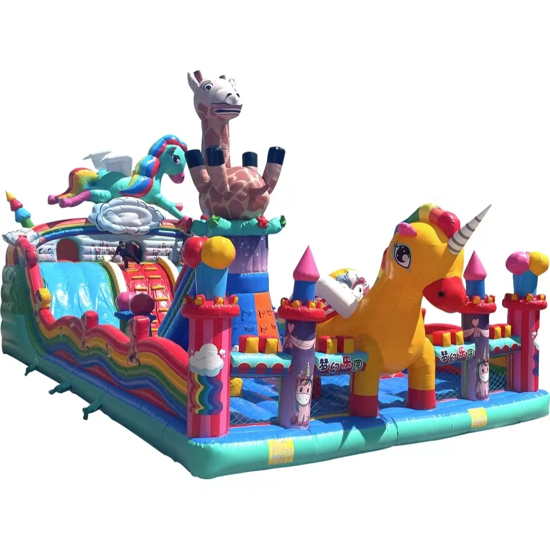 Adult Giant Slide Outdoor Commercial Grade Huge Bulldozer Forklift ...