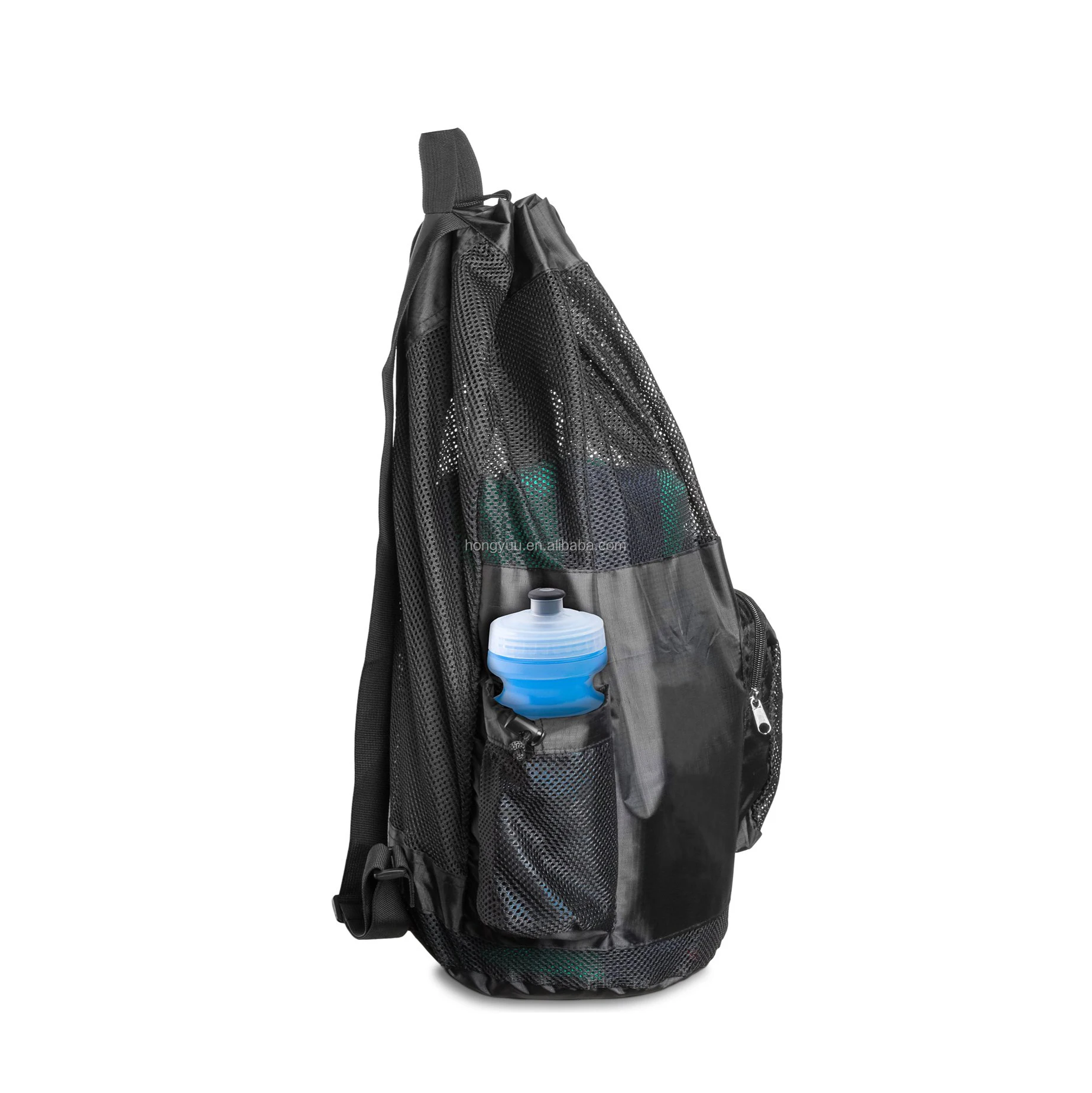 Custom Scuba Diving Bags,Drawstring Gym Mesh Swim Bags,Heavy Duty Mesh ...