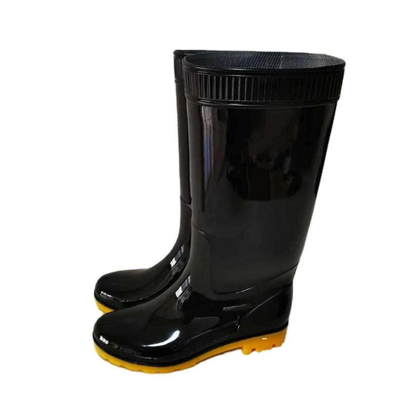 Cheaper Plastic Rubber Rain Boots Waterproof Farmer Shoes Safety Pvc ...
