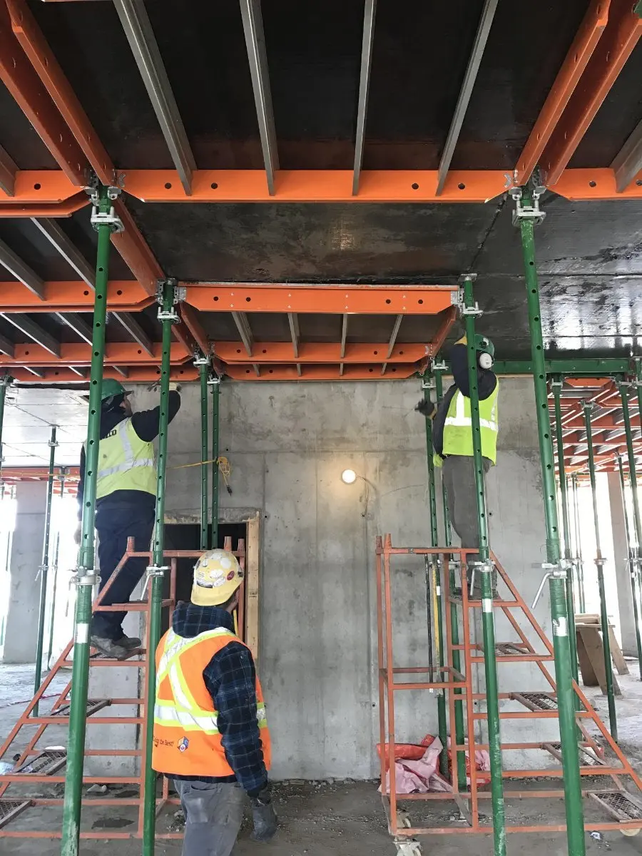 Panel Prop Slab Formwork System Quick Erecting - Buy Steel Formwork ...