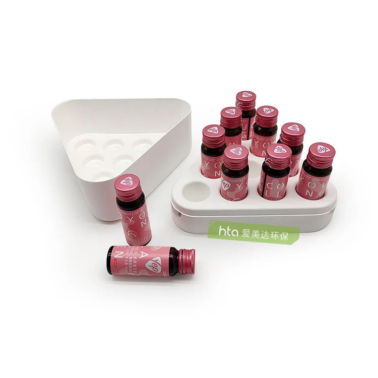 Custom White Natural Eco Friendly Recycled Paper Pulp Fruit Juice Oral ...