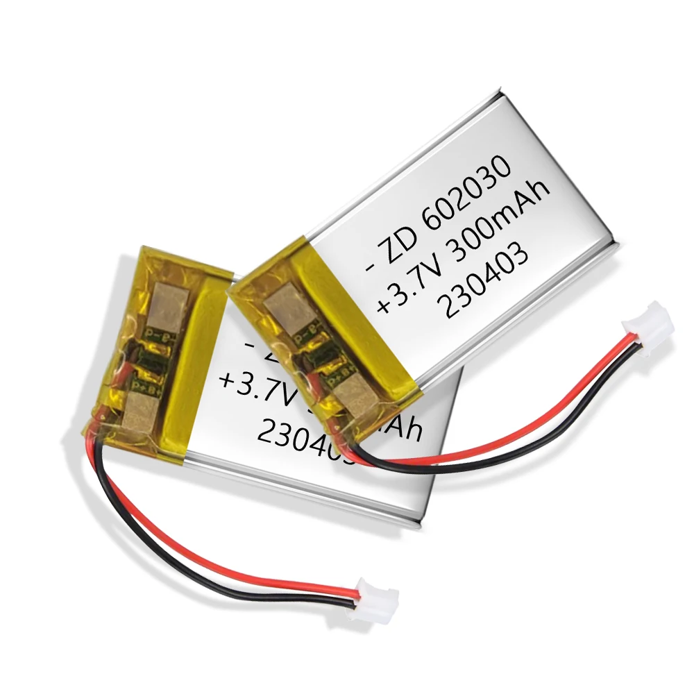 3.7V Lithium Polymer Batteries 300mah - OEM/ODM for GPS Toys