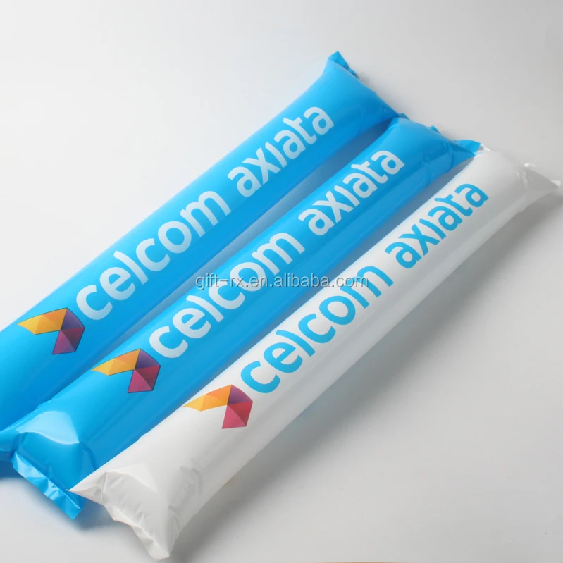 Promotional Air Inflatable Cheering Stick Biodegradable Cheering Clap ...