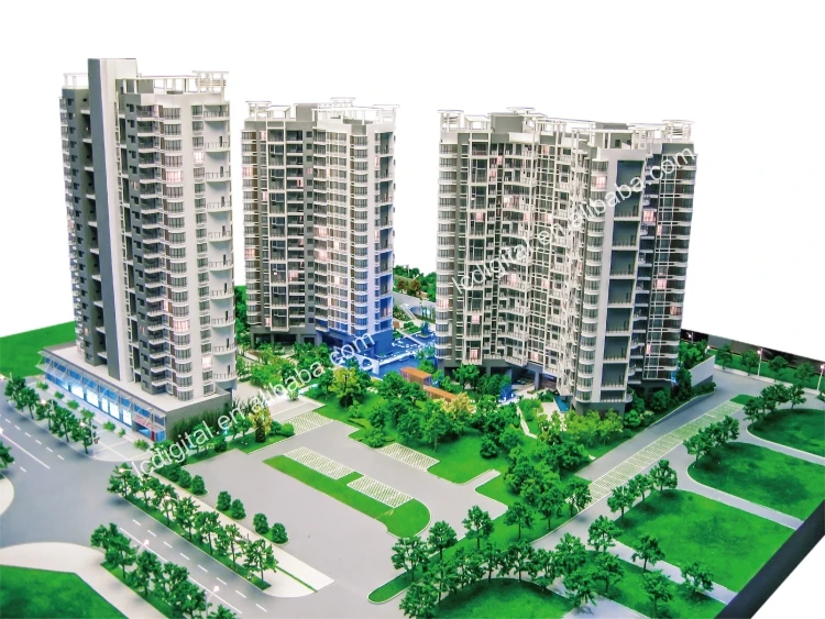 Architectural Models Of Famous Building Model,3d Building Model Making ...