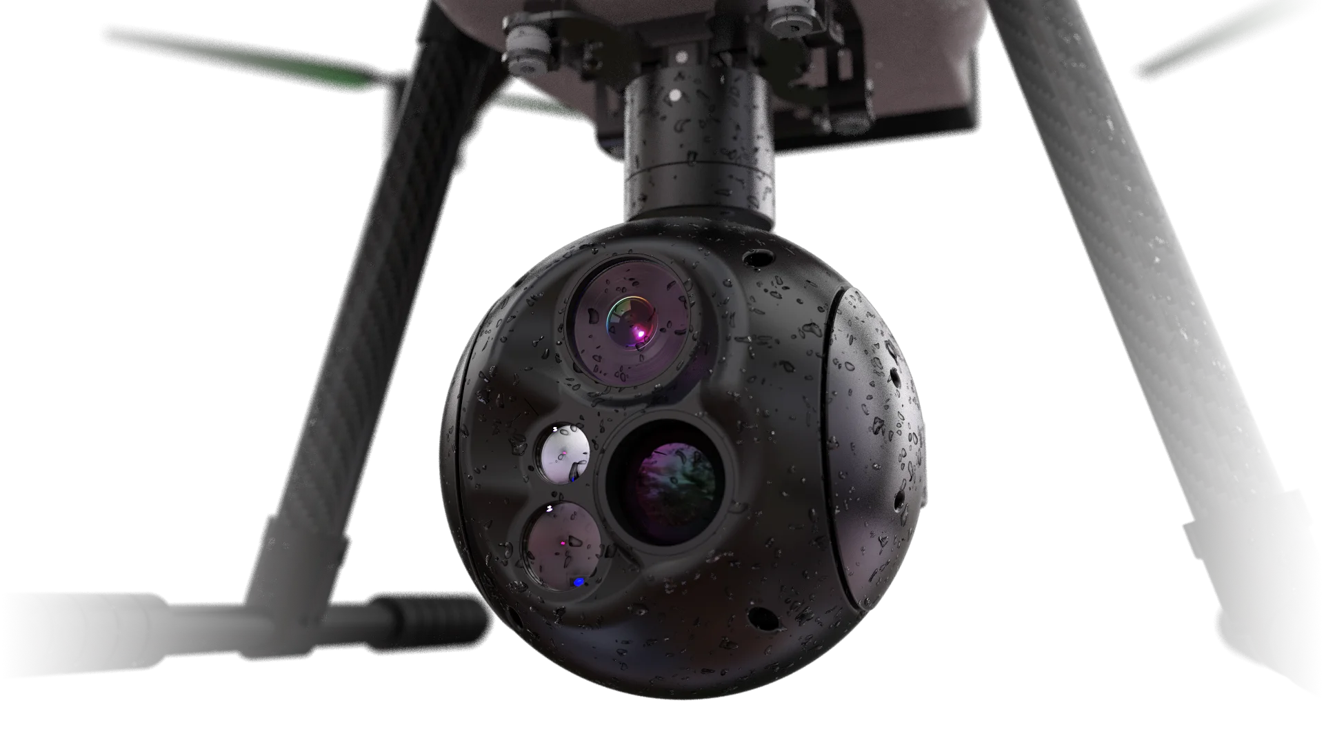 Triple Vision Range Type Series Electro Optical Pod High Sensitivity ...