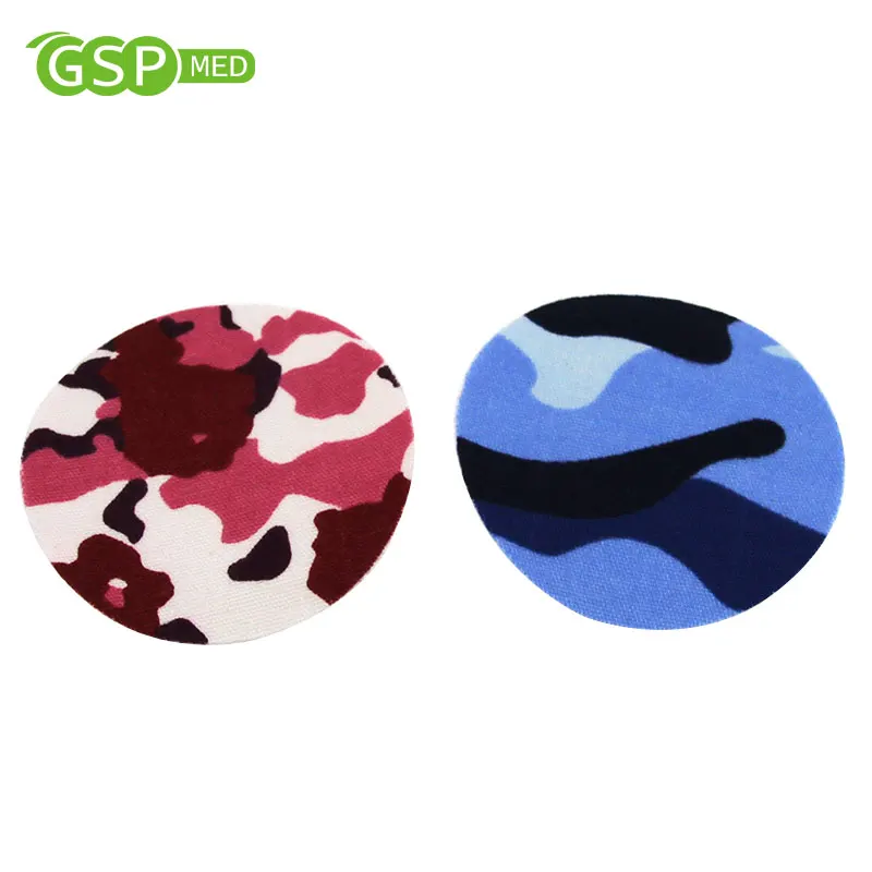 Custom Printed Dexcom G6 Sensor Medical Adhesive Patch Red Blue Color ...