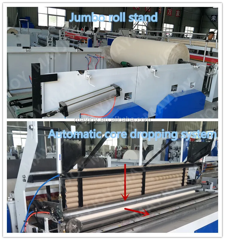Hot Sale Single Embossing Toilet Paper Machine for South Africa
