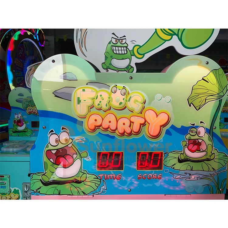 New Arrival Kids Coin Operated Game Hit The Frog Hammer Machine - Buy ...