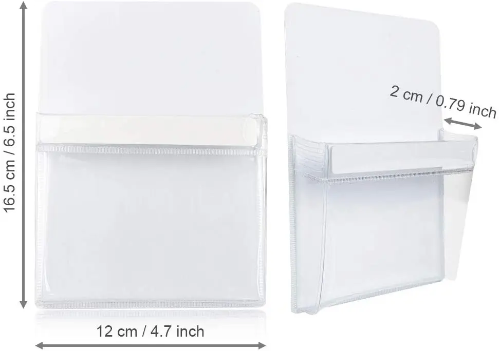 Markers Wall Whiteboard Magnetic Pen Holders PVC Storage Pocket for ...