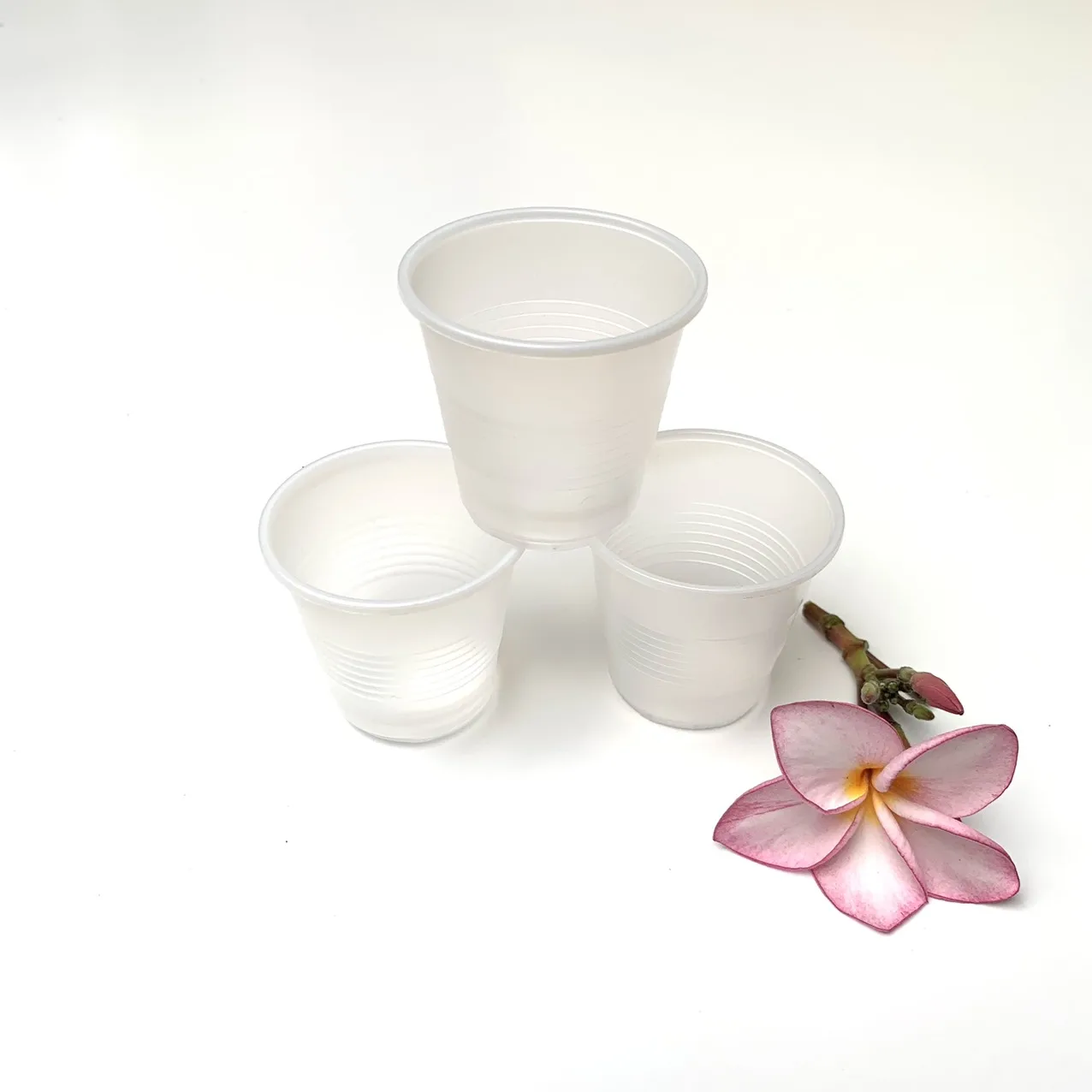 New Coming Thermoforming Disposable Hips Clear Plastic Drinking Cup 3.5 ...
