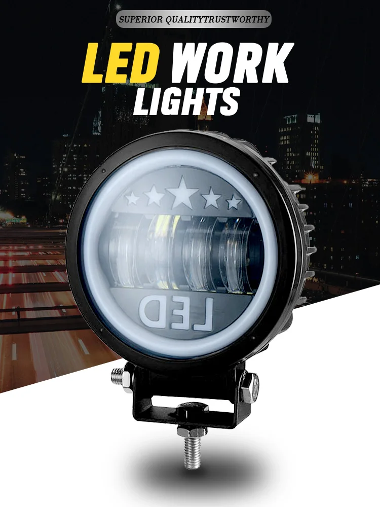 New Waterproof Motorcycle Led 12v Motor 6000k Motorbike Led Driving ...