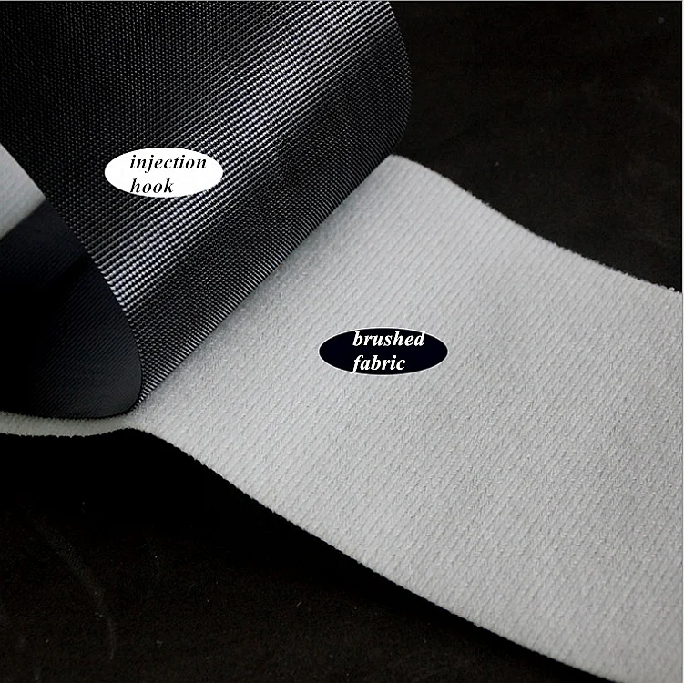 High Quality Black White Soft Loop Fabric 1.5 Meters Large Width Loop ...