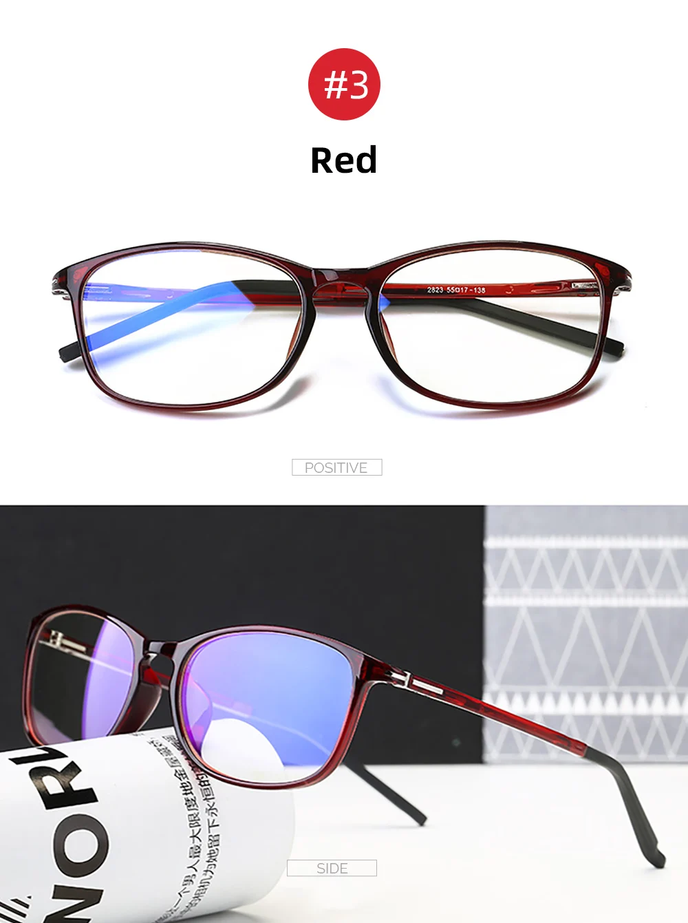 Anti Blue Light Glasses Men Bluelight Radiation Women Tr90 Computer ...