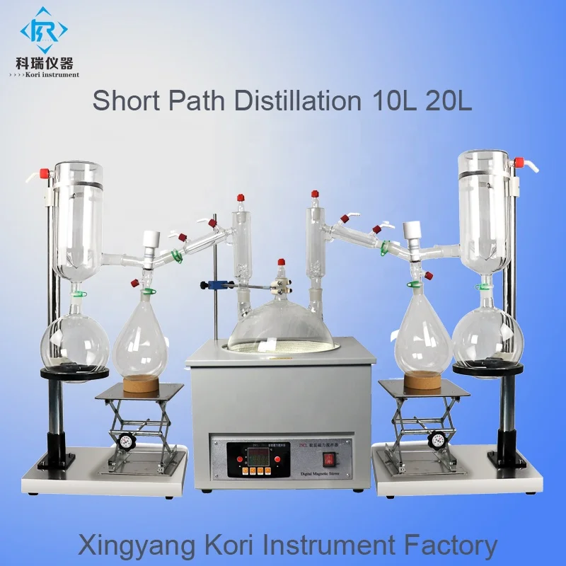 Lab Glass Distillation Equipment With Round Bottom Flask - Buy Lab ...