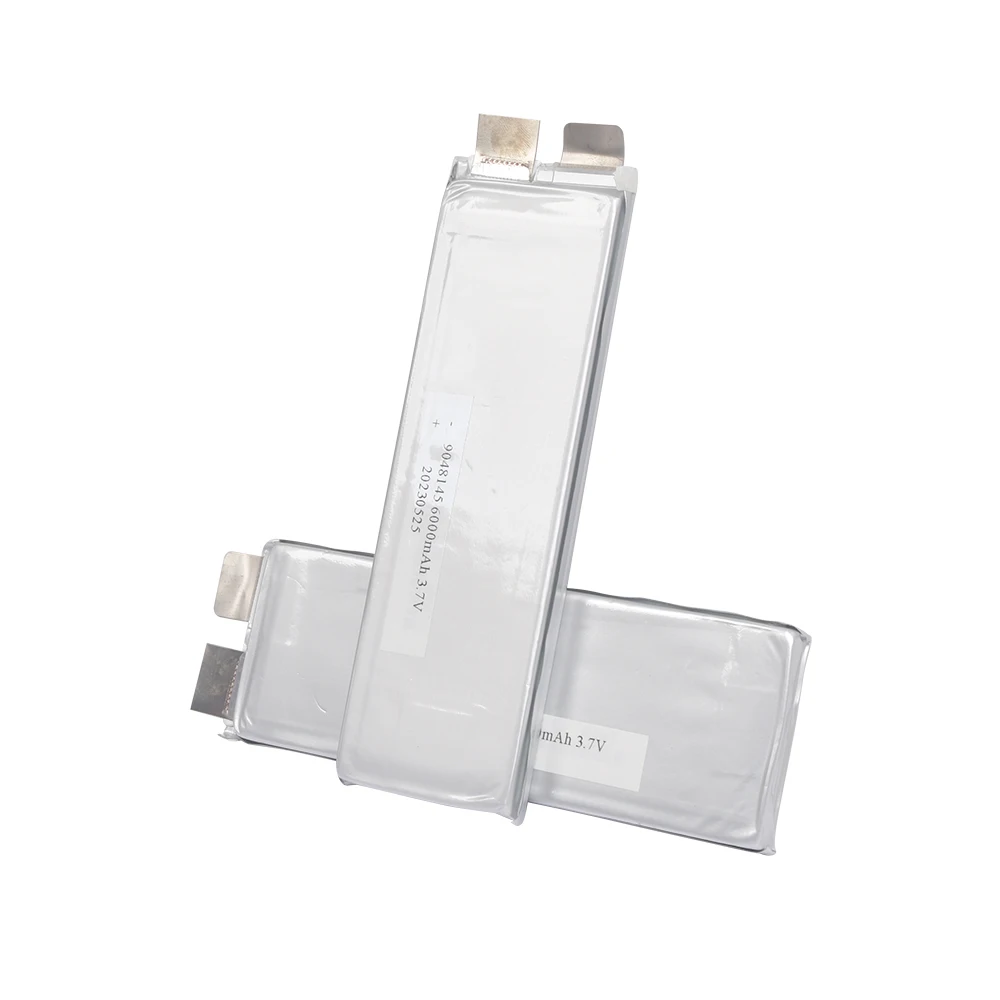 6000mah 3.7v 35C Rechargeable Lithium Pouch Cell Battery