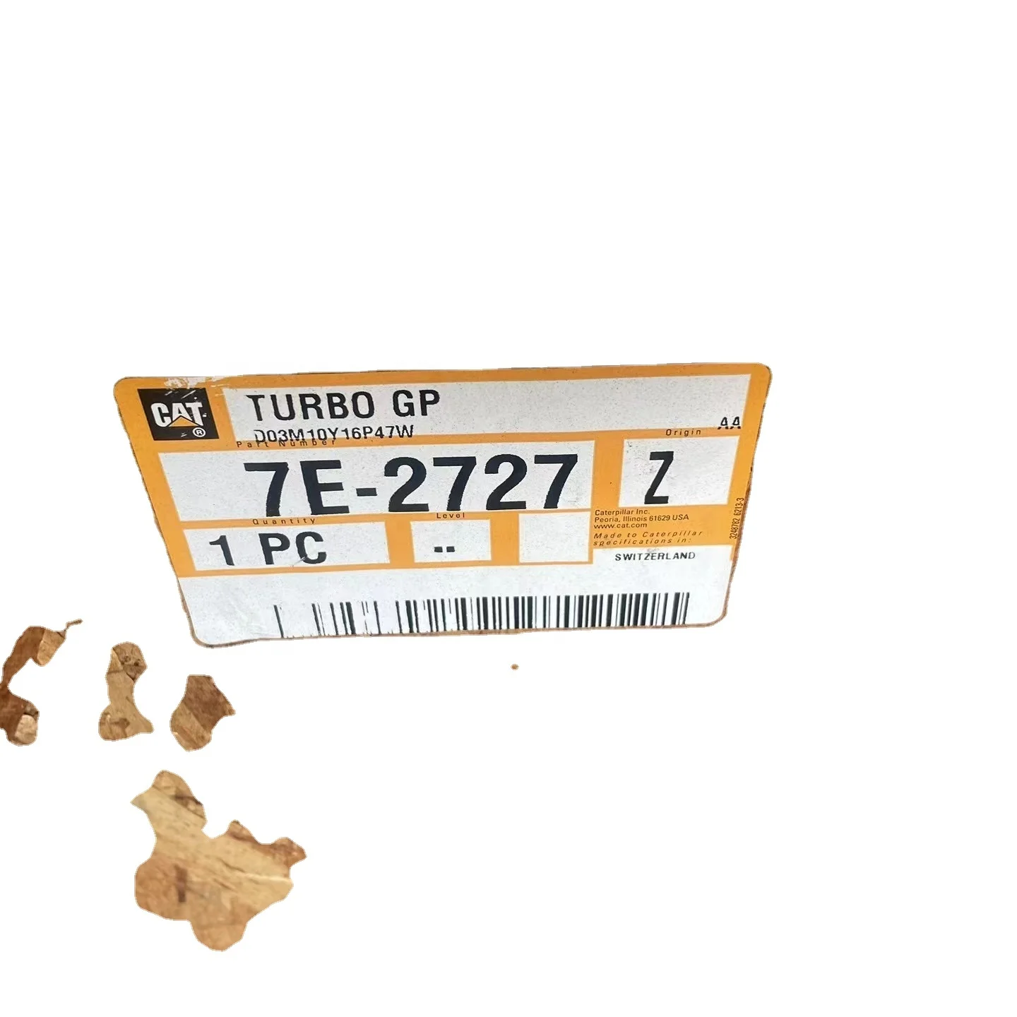 7E2727 7E-2727 9Y-6274 9Y6274 TURBO GP-BASIC Engine - Industrial 3512 ...