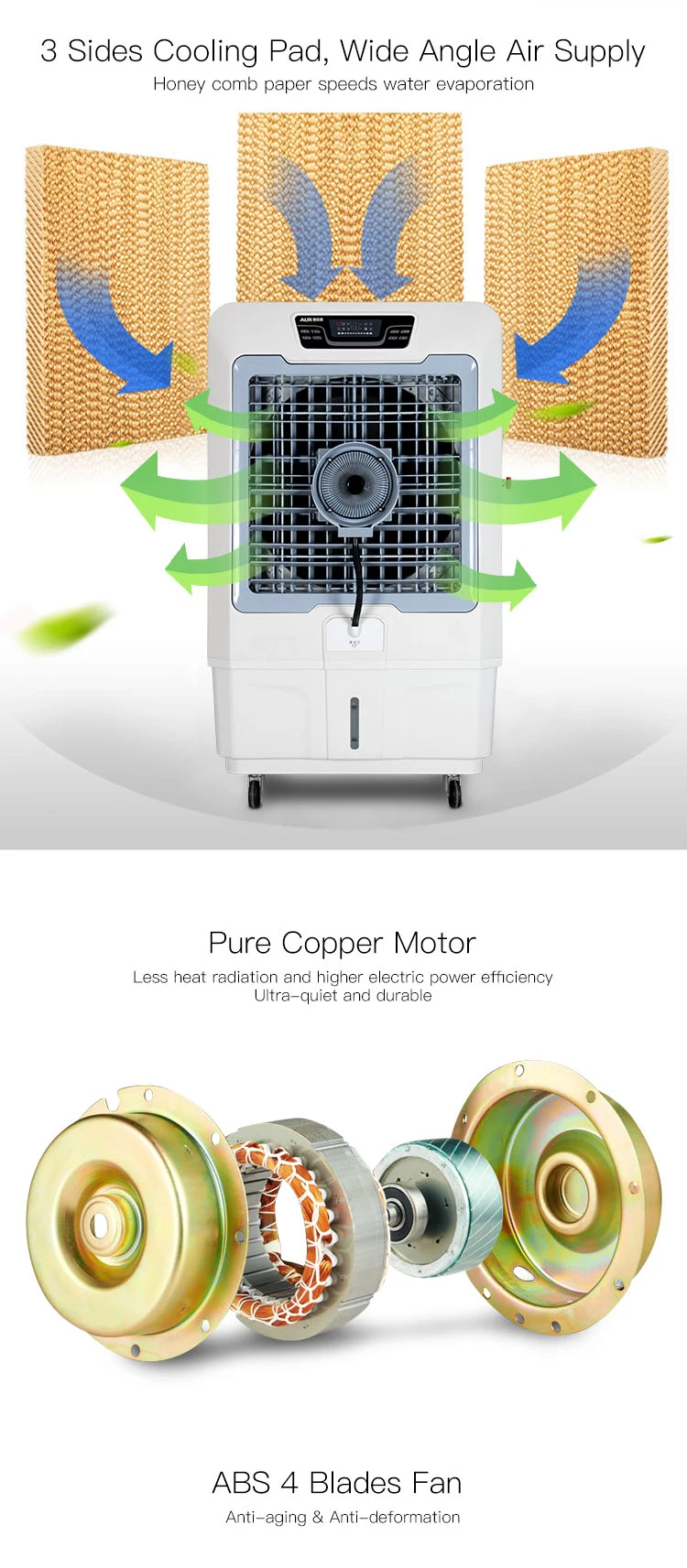 Peltier Evaporative Air Conditioner - Efficient Cooling