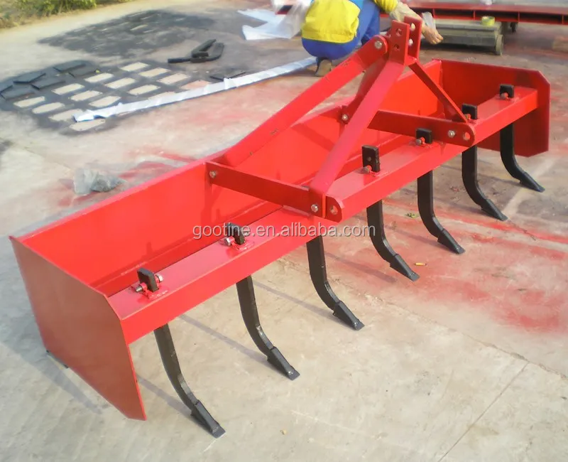 Agricultural Machine Land Leveller 3 Point Hitch Rear Box Scraper For ...