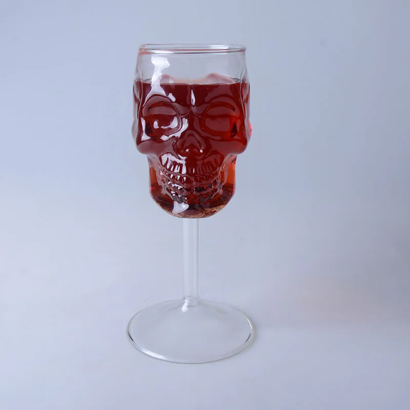 Custom Cranium Head Shape Wine Glass - Eco-friendly