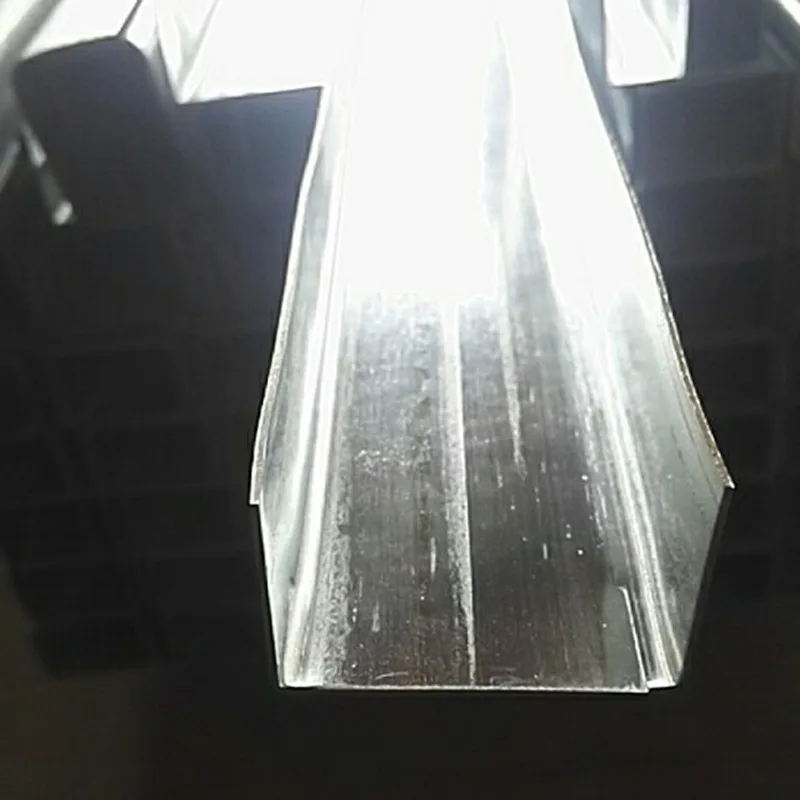 "U-Shaped Steel Channels 50-100 Galvanized U-Shaped Plate Cold Bending ...