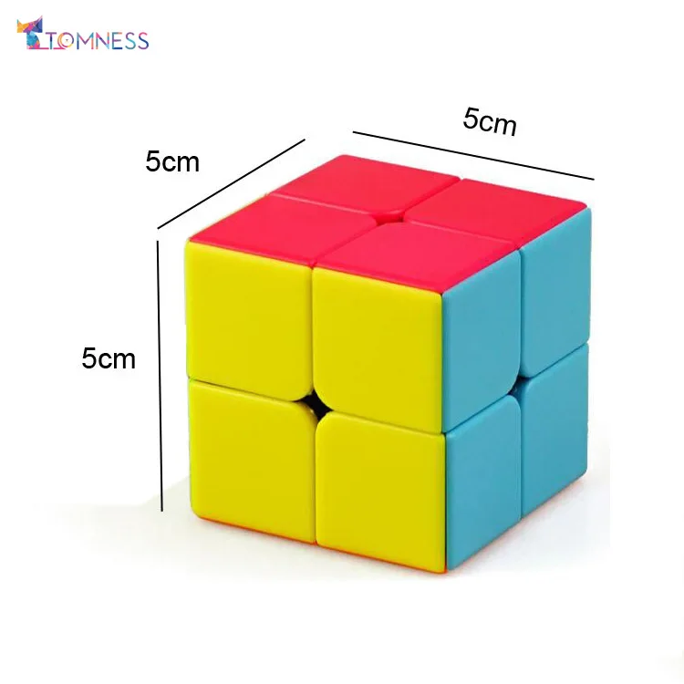 Sugar Color 2x2 Speed Magic Cube 5cm Educational Educational ...