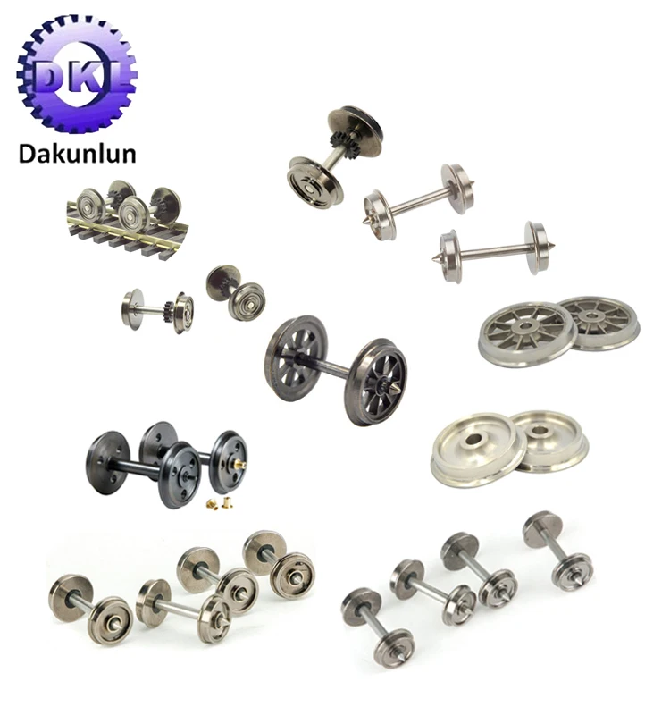 Custom Metal Brass Ho Scale Model Train Wheels For Toys - Buy Ho Scale ...