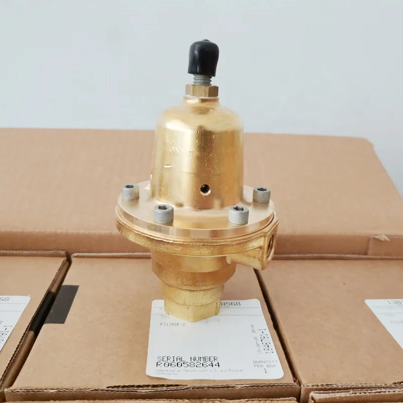 EMERSON GROUP Fisher 1301F High-Pressure Regulator for Natural Gas, Nitrogen, Oxygen Cylinders