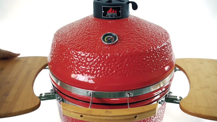 22 Inches Auplex Japanese Kamado Grills,Kamado Ceramic Charcoal Bbq,Bbq ...