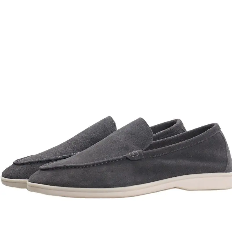 High Quality Lp Casual Men's Shoes Summer Walk Leather White Sole ...