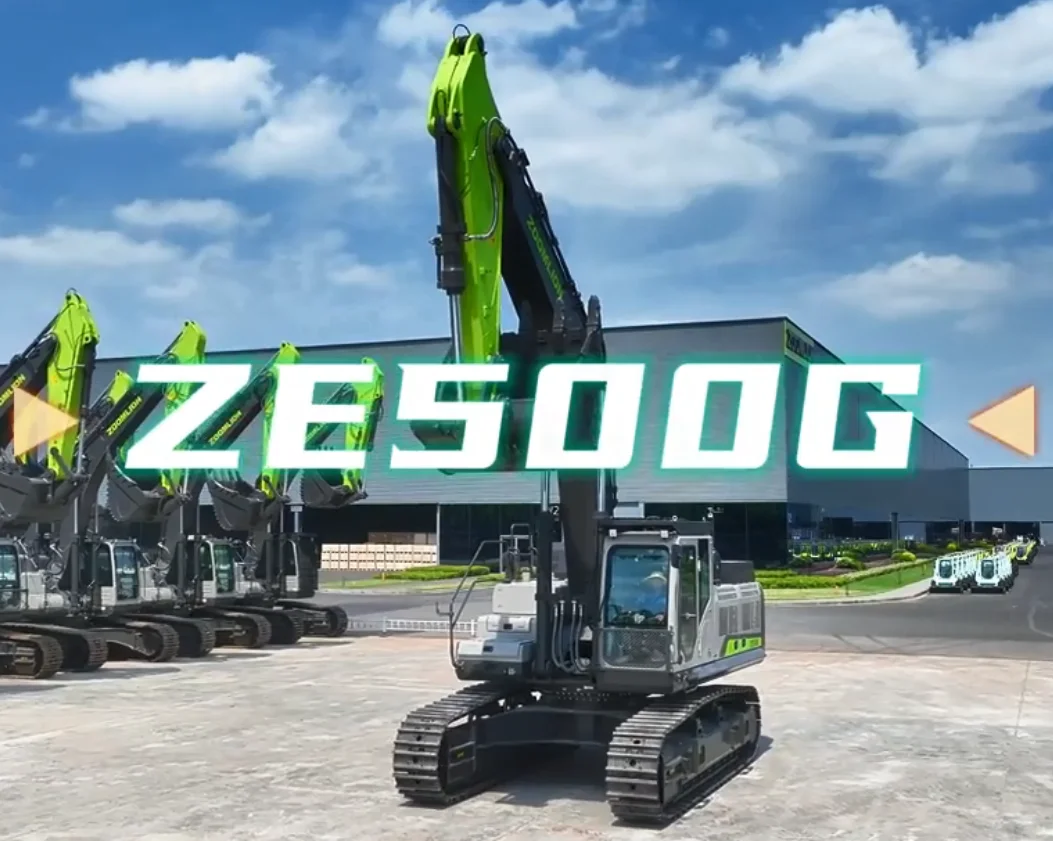Zoomlion ZE500G 50 Ton Crawler Excavator - Efficient Heavy Construction ...